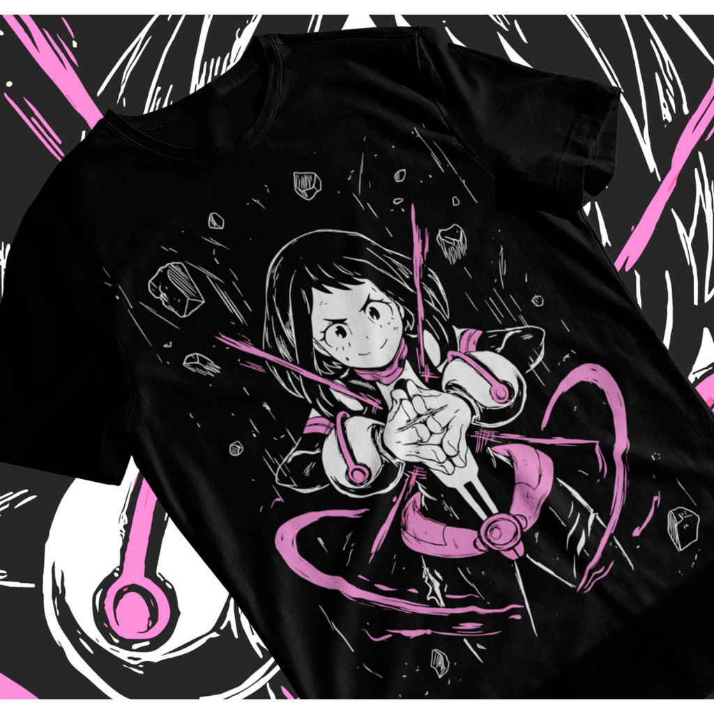 Ochaco Uraraka T-Shirt Boku No Hero Academia Shirt Bnha Deku Bakugo ...