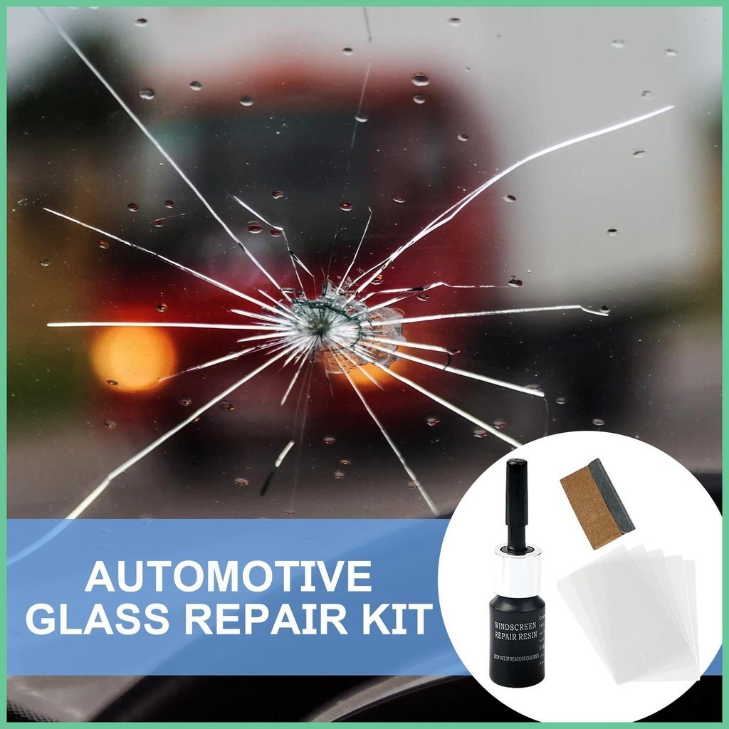 Car Glass Nano Repair Fluid Kit For Car Window Chips Repair Nano-Repair ...