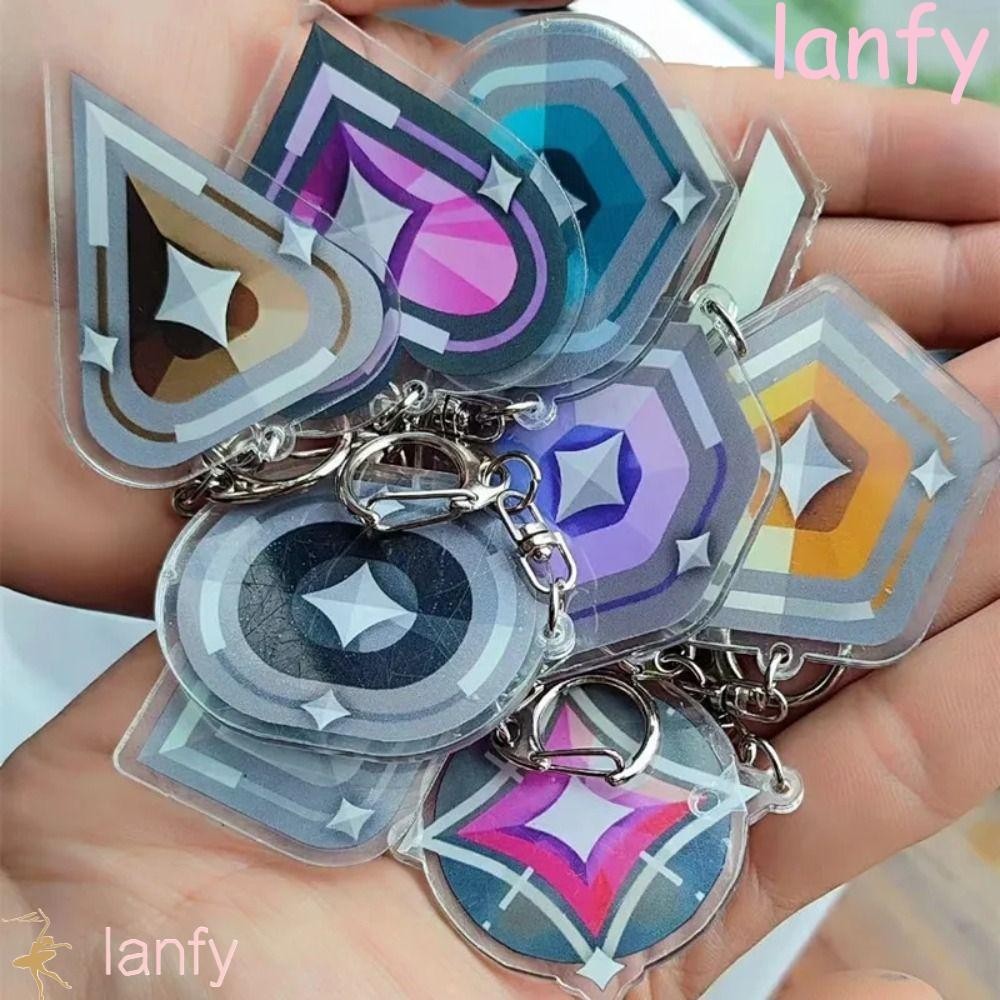 LANFY Ranking Level Keychains, Valorant Immortal Riot Games Keychains ...