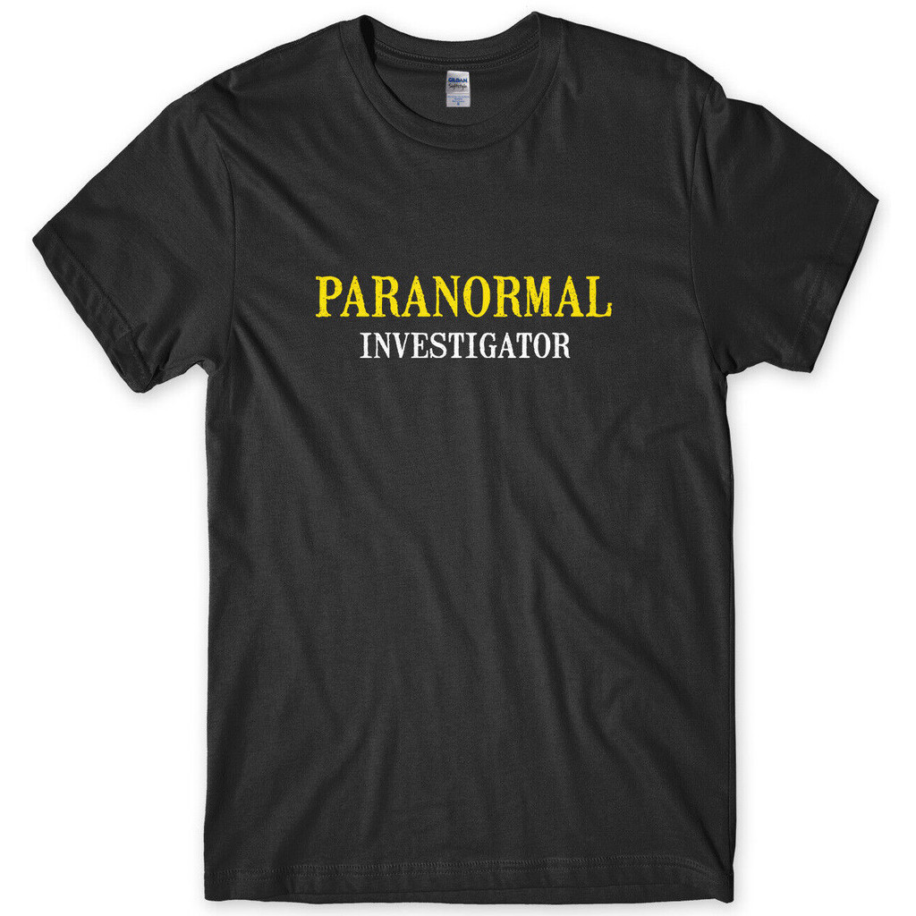 Paranormal Investigator Halloween Mens Funny Unisex T-Shirt | Shopee ...
