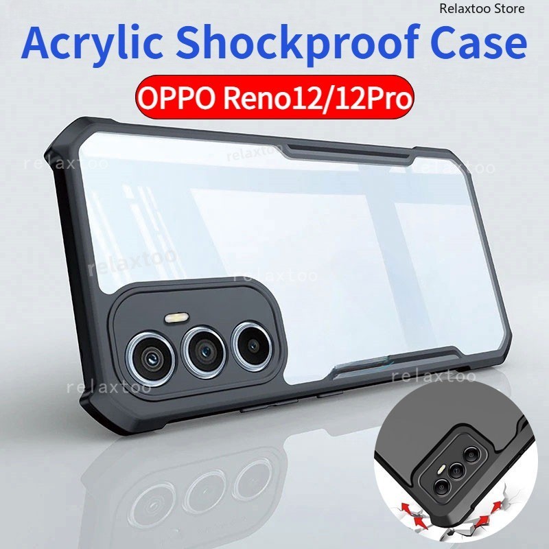Oppo Reno12 Pro Clear Casing For Oppo Reno 12 Reno12 OppoReno12 Pro F ...