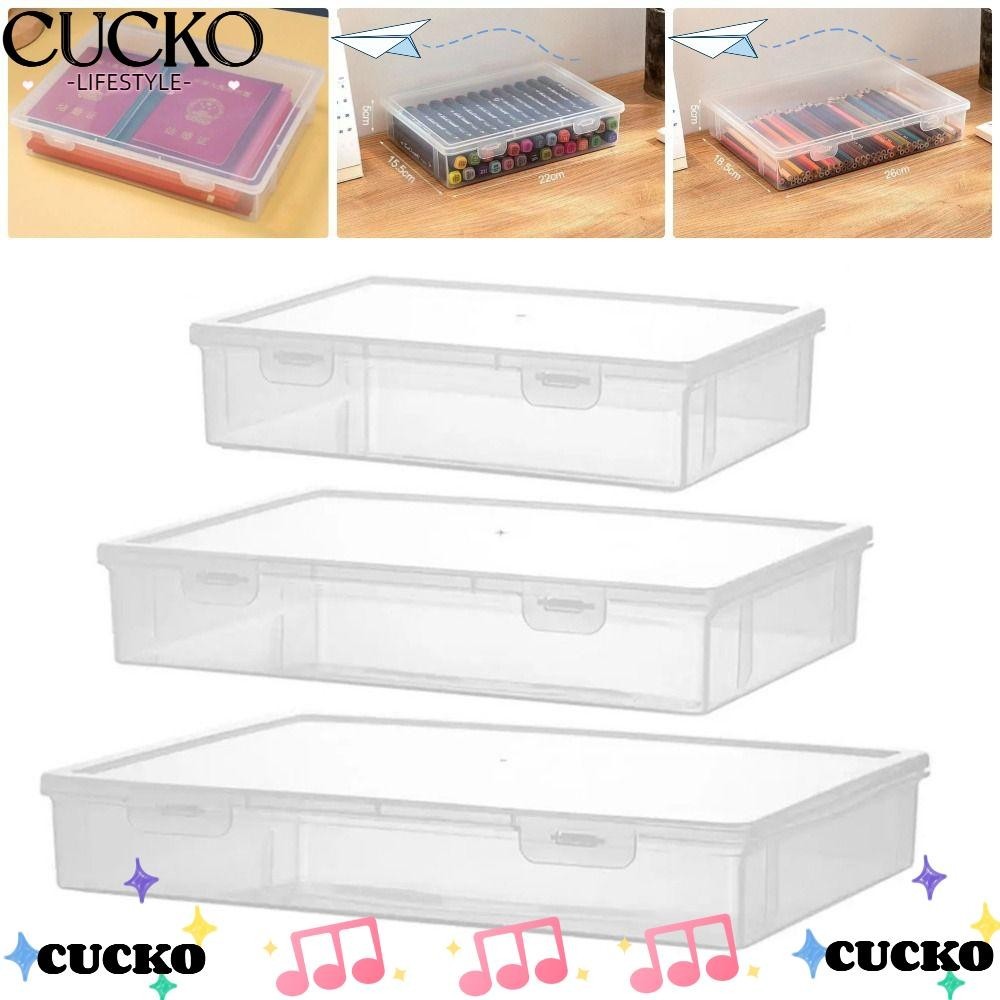 CUCKO 1Pcs Document Storage Container, Plastic Multifunctional A4 A5 ...