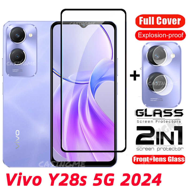 Vivo Y28s 5G 2024 2in1 Screen Protector Film Transparent Phone Screen ...