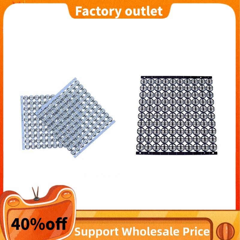 In Stock 100 Pieces WS2812B WS2812 LED Chip & Heatsink 5V 5050 RGB ...