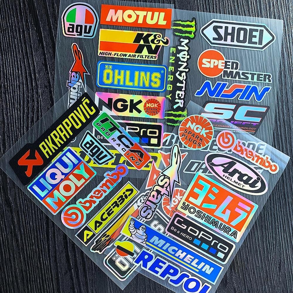Motorcycle Sticker Thai Parts Stickers Racing Set Decals Yamaha Honda ...