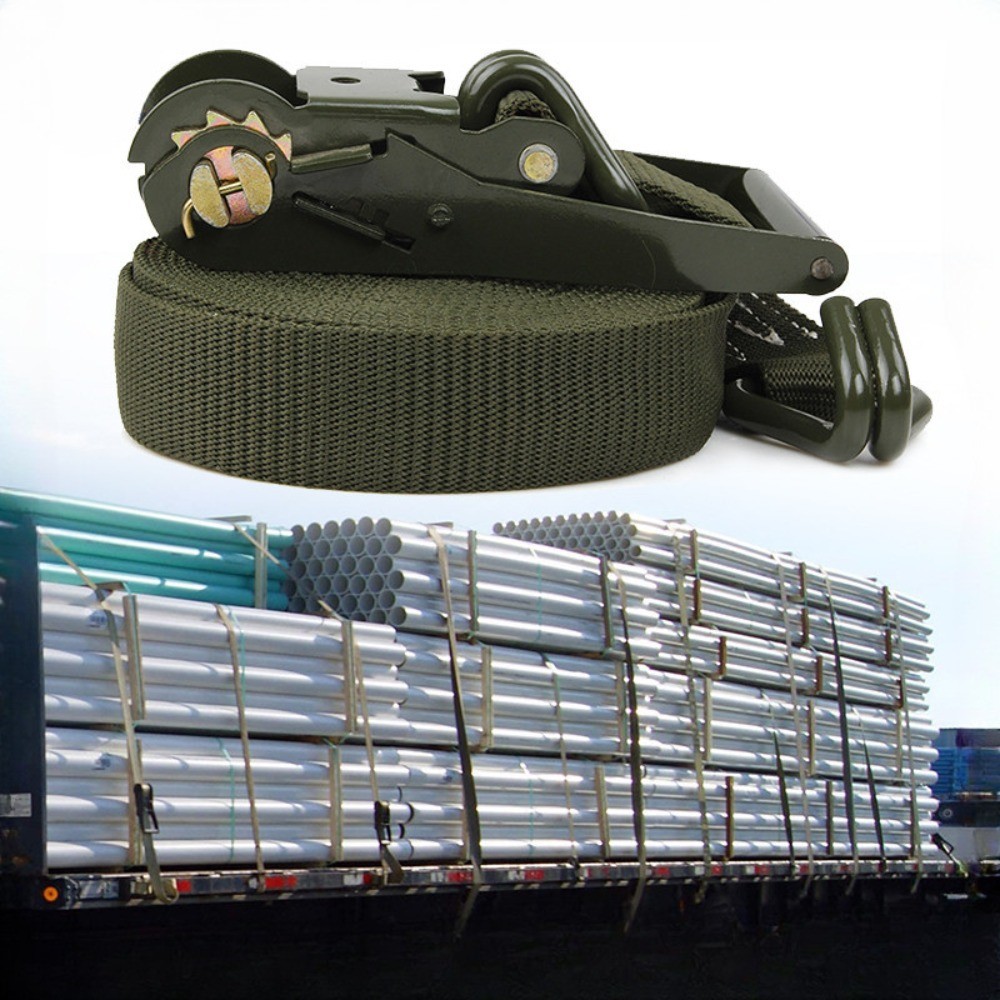 10m Ratchet Strap Tie Down Adjustable Heavy Duty Tie-Down Ratchet Cargo ...