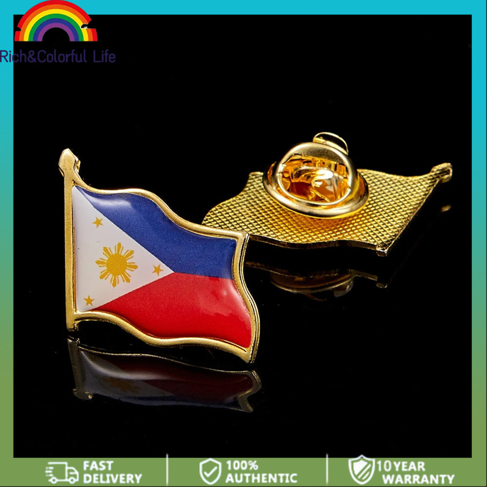 1/3pcs Philippine Flag Pin Pinoy Pride LP4/24 brooch Pins | Shopee ...