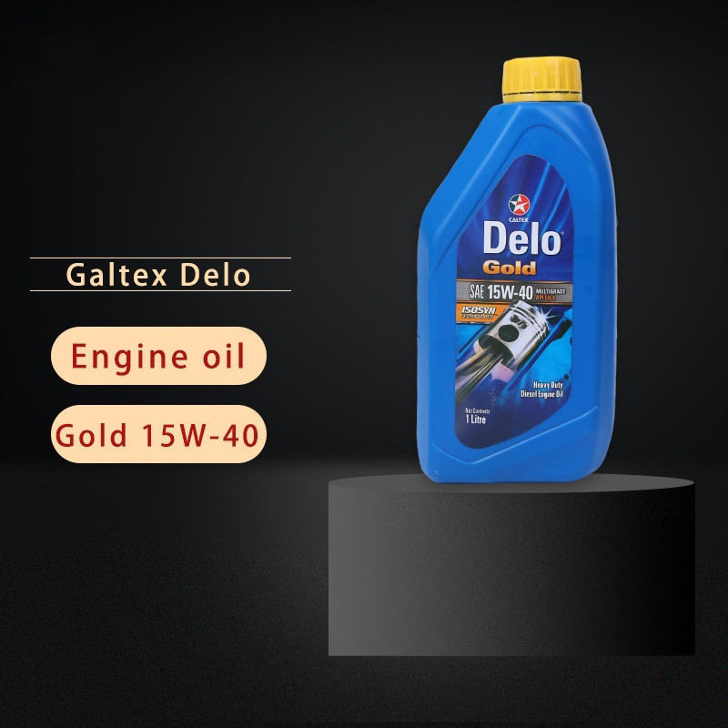Premium Caltex Delo MGX Gold 1L SAE 15W-40 Heavy Duty Diesel Engine Oil for Optimal Care ...