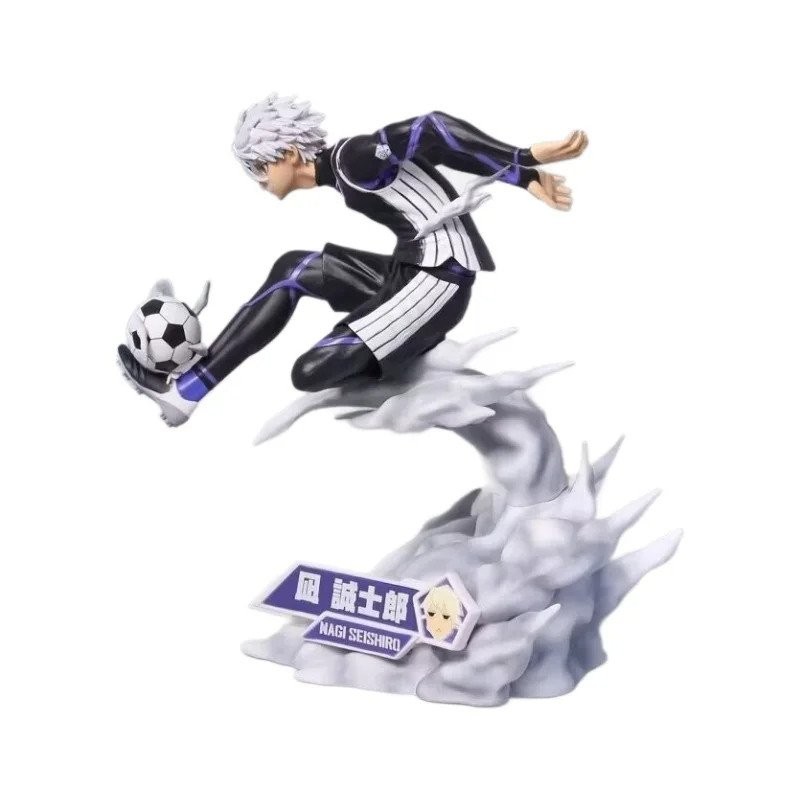 Blue Lock GK Soccer No.11 Nagi Seishiro Kicking Scene Anime Figure ...
