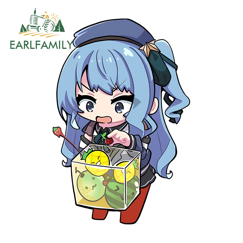 EARLFAMILY Hoshimachi Suisei Hololive Car Stickers Anime Chibi Girl ...