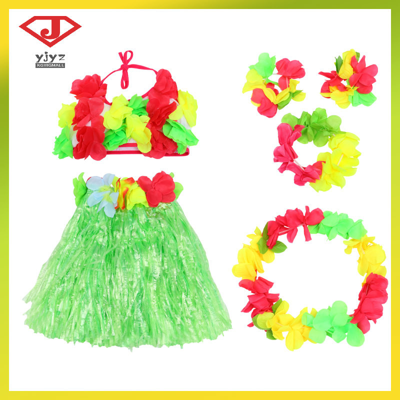 Hula Clothes Plus Size Costume Dress up Photo Props Bracelet Cosplay ...