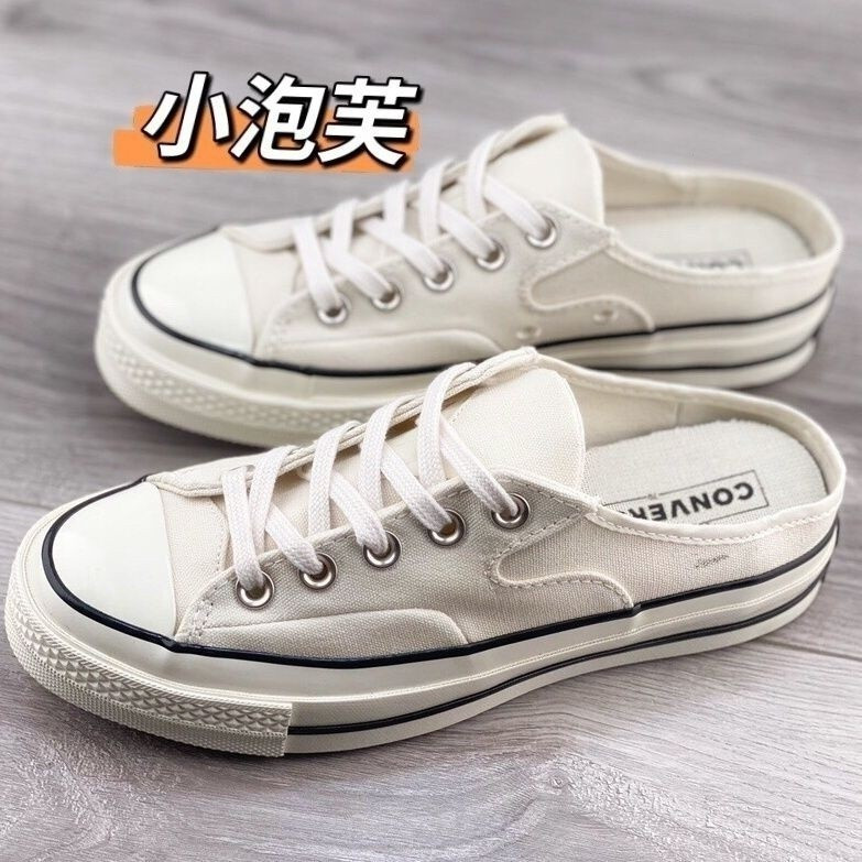 Converse Chuck 70 mule canvas half slits slip on lazy shoes sneakers ...