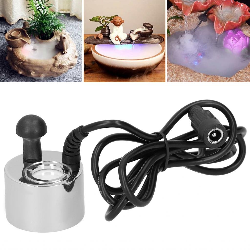 Mini Mist Maker Fogger Pond Water Fountain Fog Machine for Rockeries ...