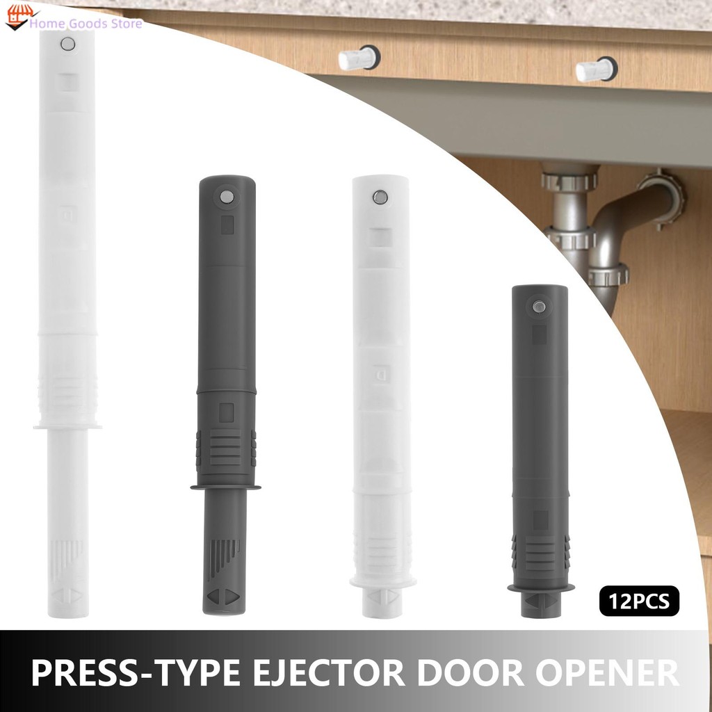 12Pcs Magnetic Push Latch Adjustable Push to Open Door Latch Hidden ...