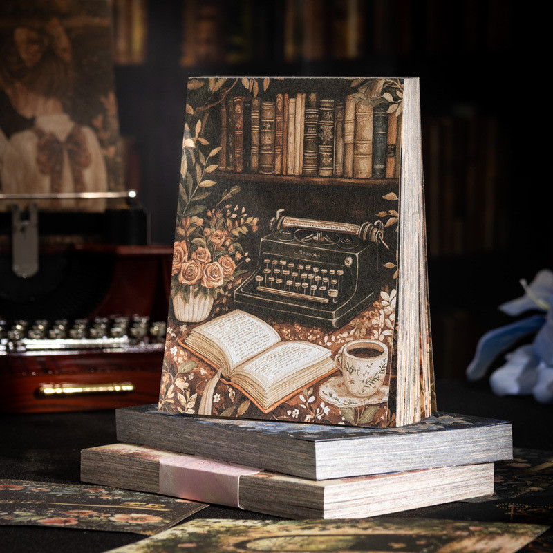 50 Patterns 100 Sheets Retro Elements Material Paper Roaming Time ...