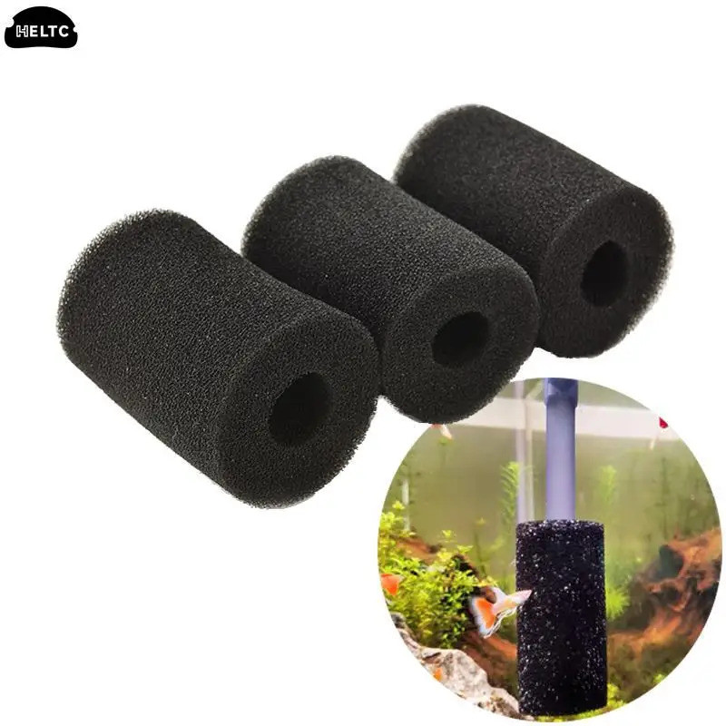 Aquarium Pre Filter Sponge Fish Tank Inflow Inlet Filter Foam Roll For ...
