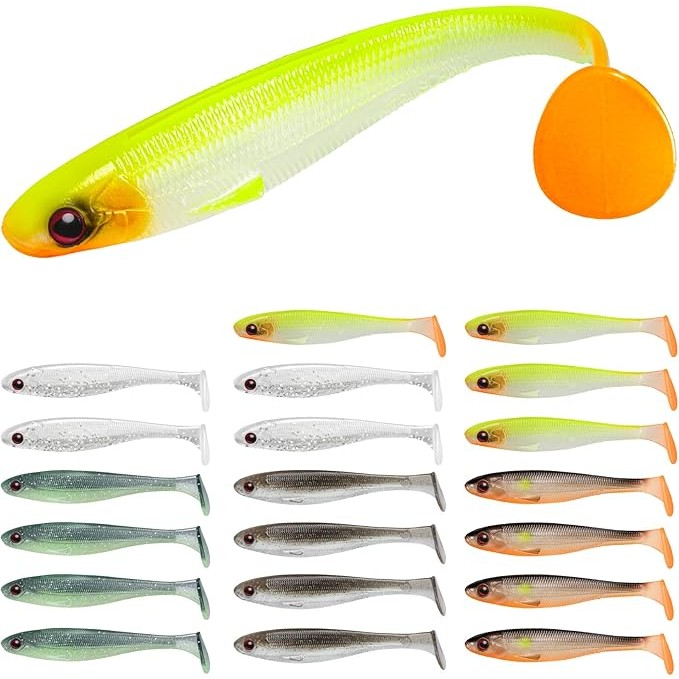 TRUSCEND Ultra-Durable Soft Fishing Lure for All Fish | Realistic ...