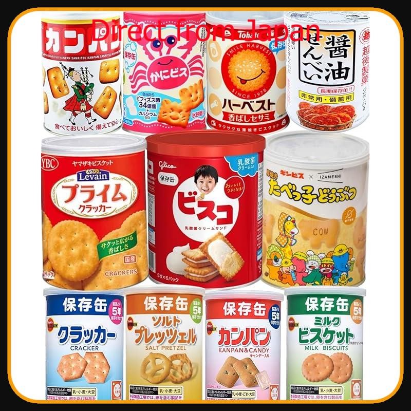 Emergency food, preserved food, disaster preparedness, dry bread ...