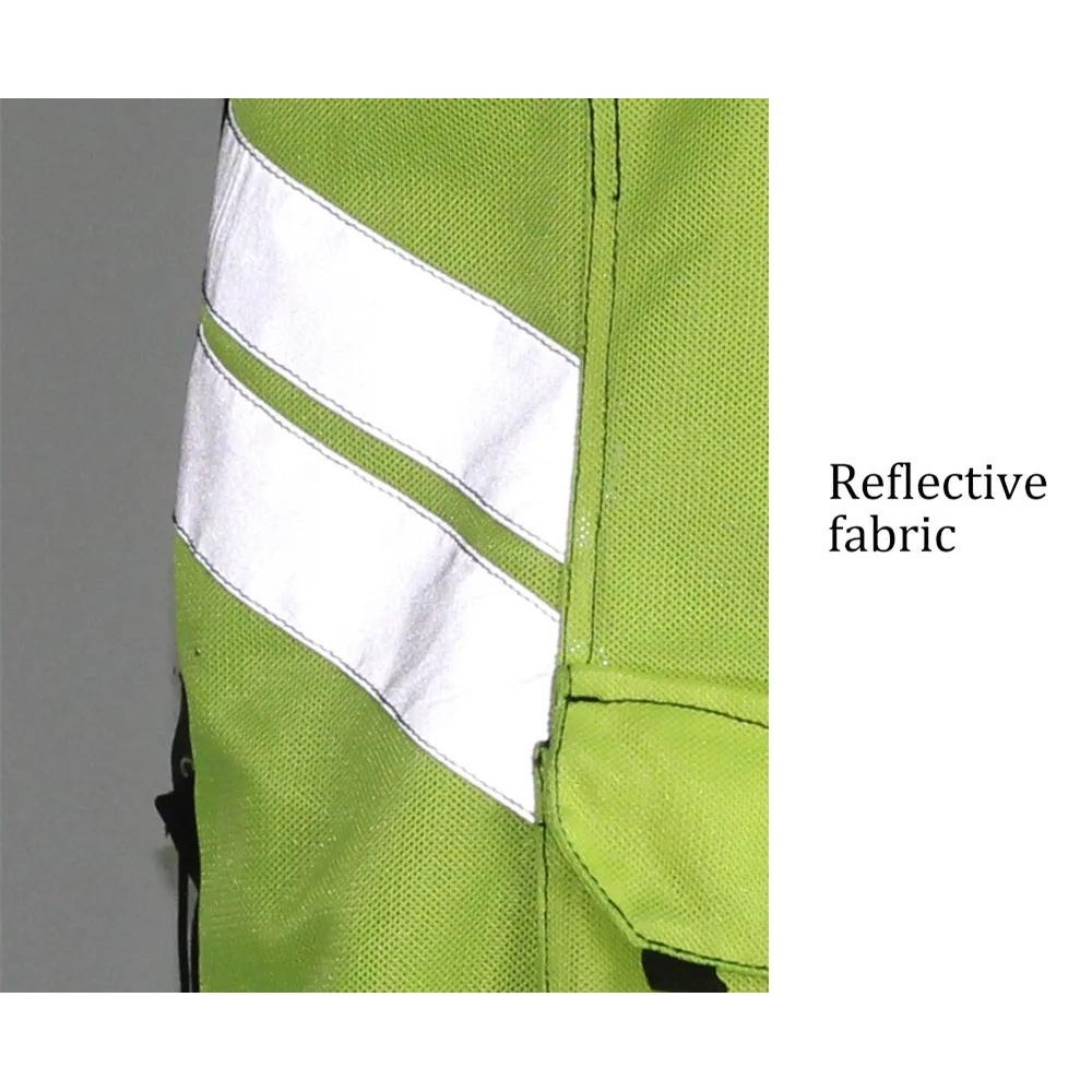 Motorcycle Jacket Reflective Vest High Visibility Night Shiny Warning ...