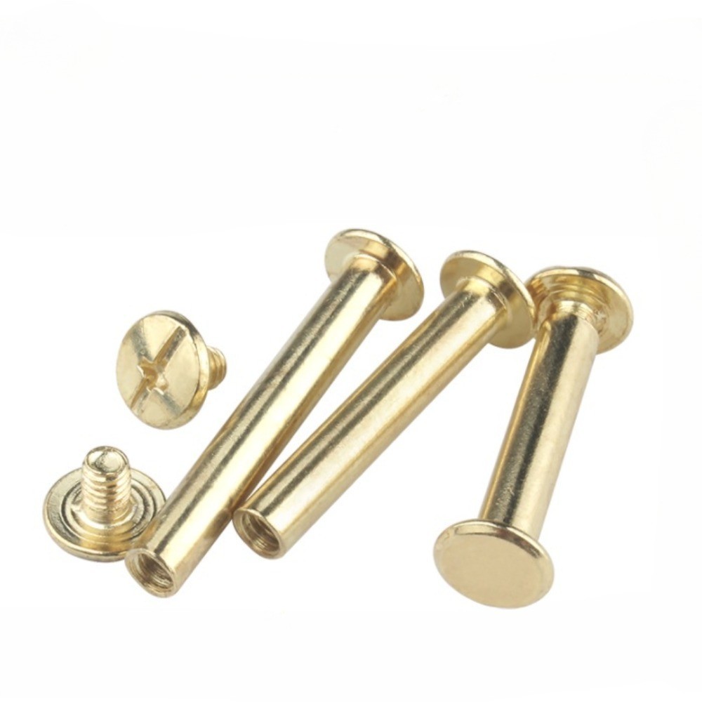Child and female screw pair lock screw nut butt joint cross combination ...