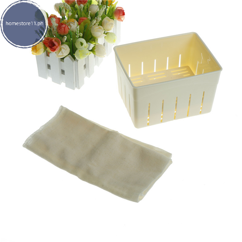 homestore11 Tofu Maker Press Mold Kit + Cheese Cloth DIY Soy Pressing ...