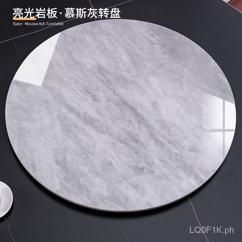 Stone Plate Round Table Turntable Base round Dining Table Household ...