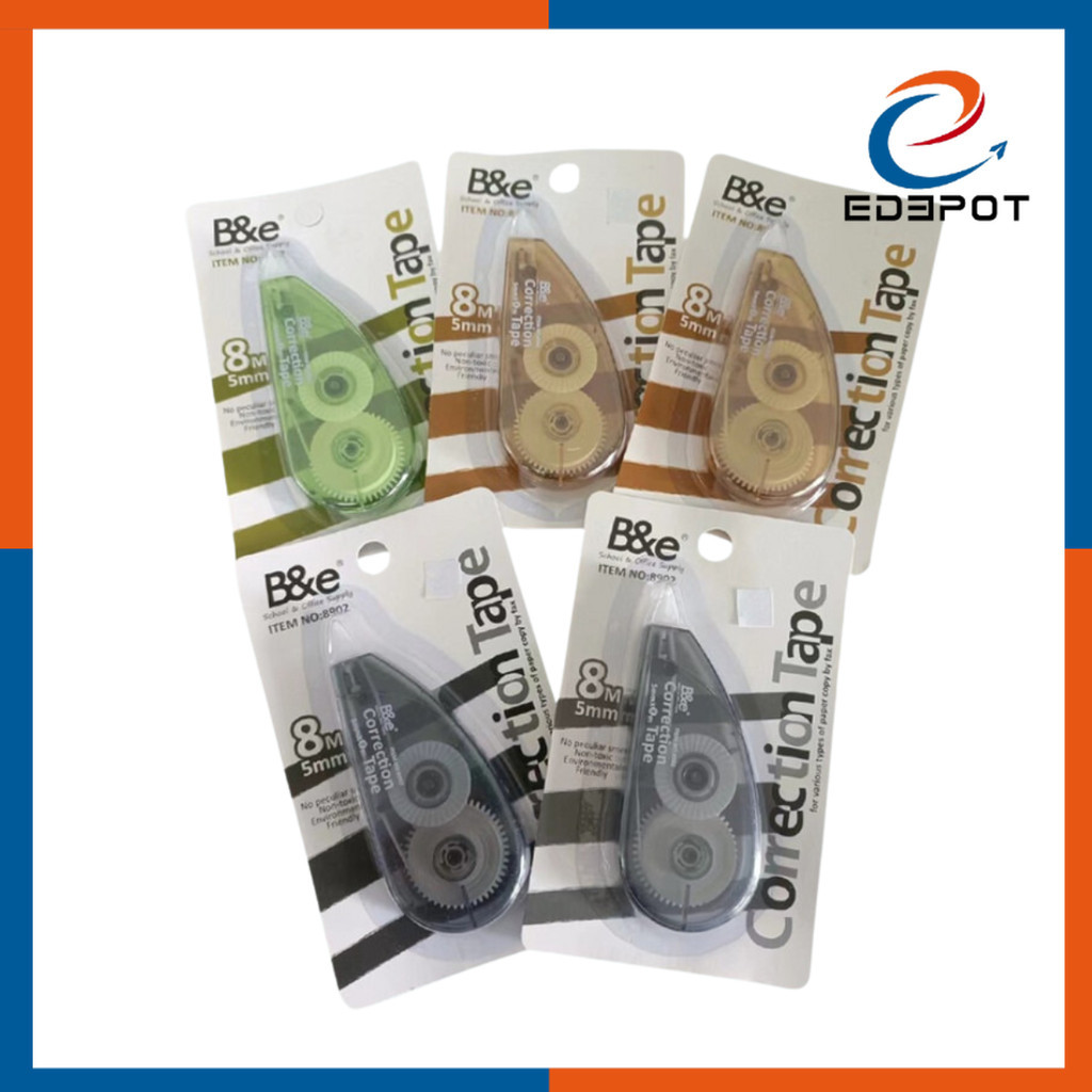 Edepot BALIK ESKWELA Correction Tape Color School Supplies | Shopee ...