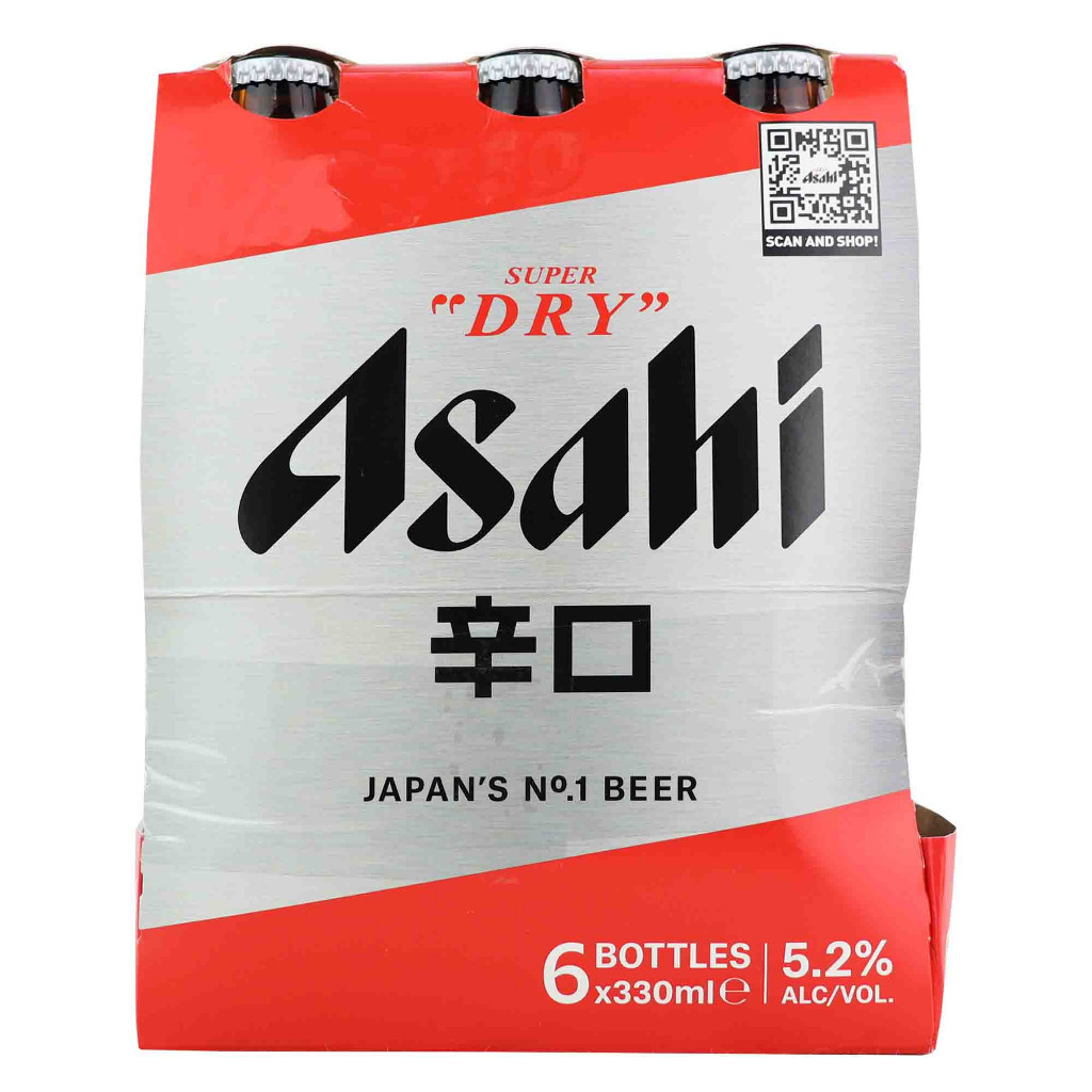 Blue Chips Stocks Asahi Super Dry Japanese Beer (330mL x 6pcs) | Shopee ...