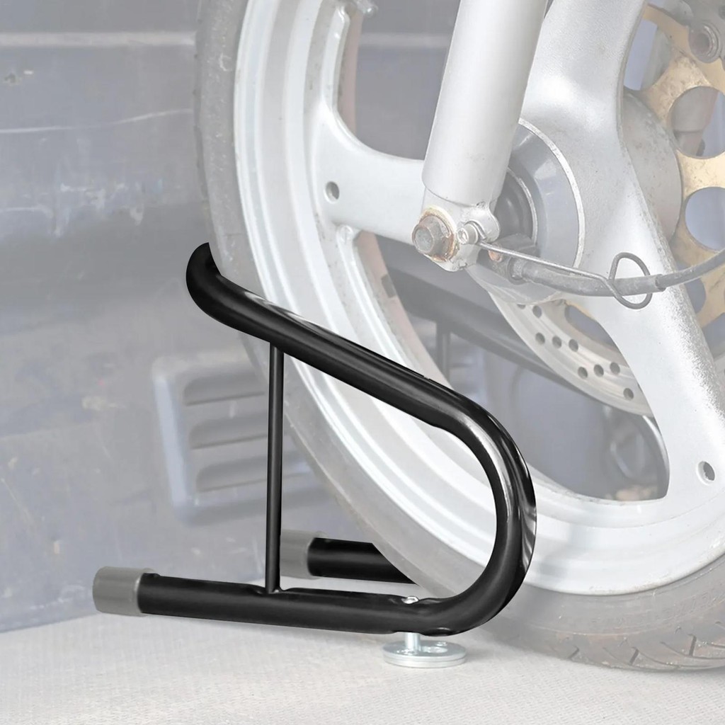 Motorcycle Wheel Chock Removable Motorcycle Wheel Chock Bracket Secure ...