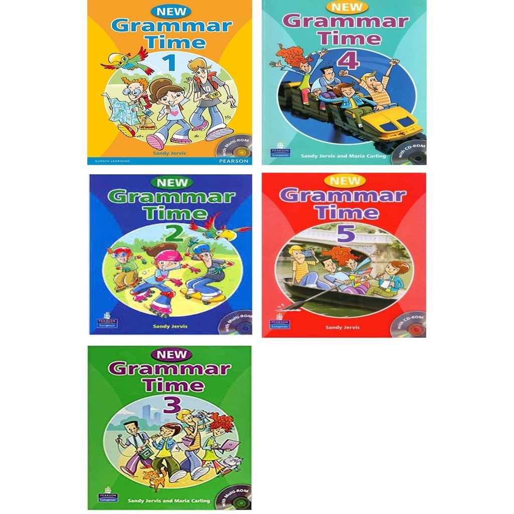 Book/full Color/New Grammar Time Book 1 2 3 4 5 | Shopee Philippines