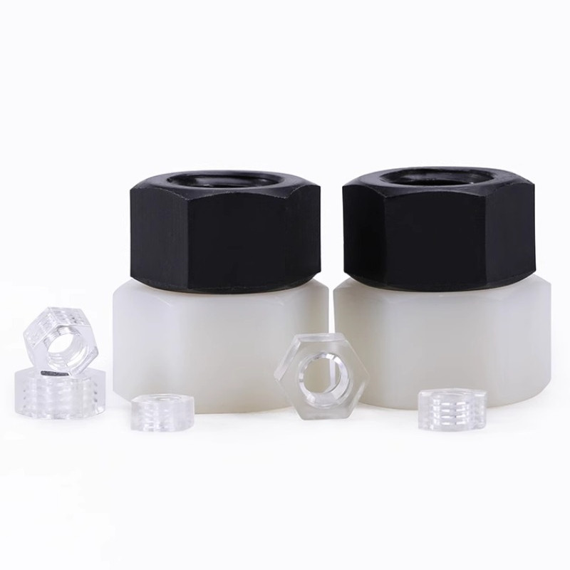 Nut/Plastic Lock Nut/Nylon Hex Nut/PA66 Hex Nut Electrical Insulation ...