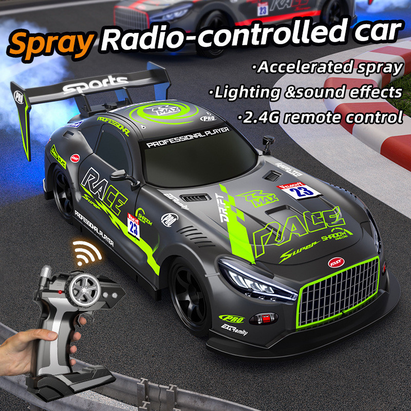 Large RC Car Drift Racing Spray Racing 4WD Climbing High Speed Car ...