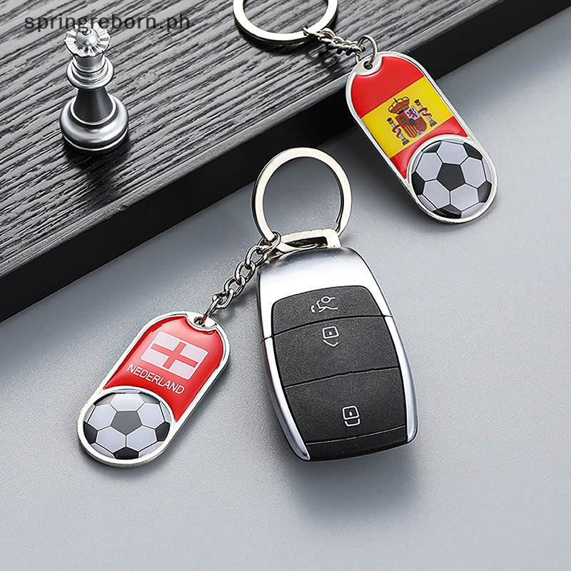 # Springreborn.ph # Creative European Cup Team Emblem Keychain Football ...