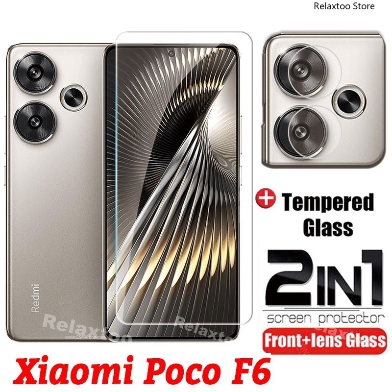 2IN1 Full Screen Protector For Xiaomi Poco F6 F7 Pro Ultra F7Pro F6pro ...