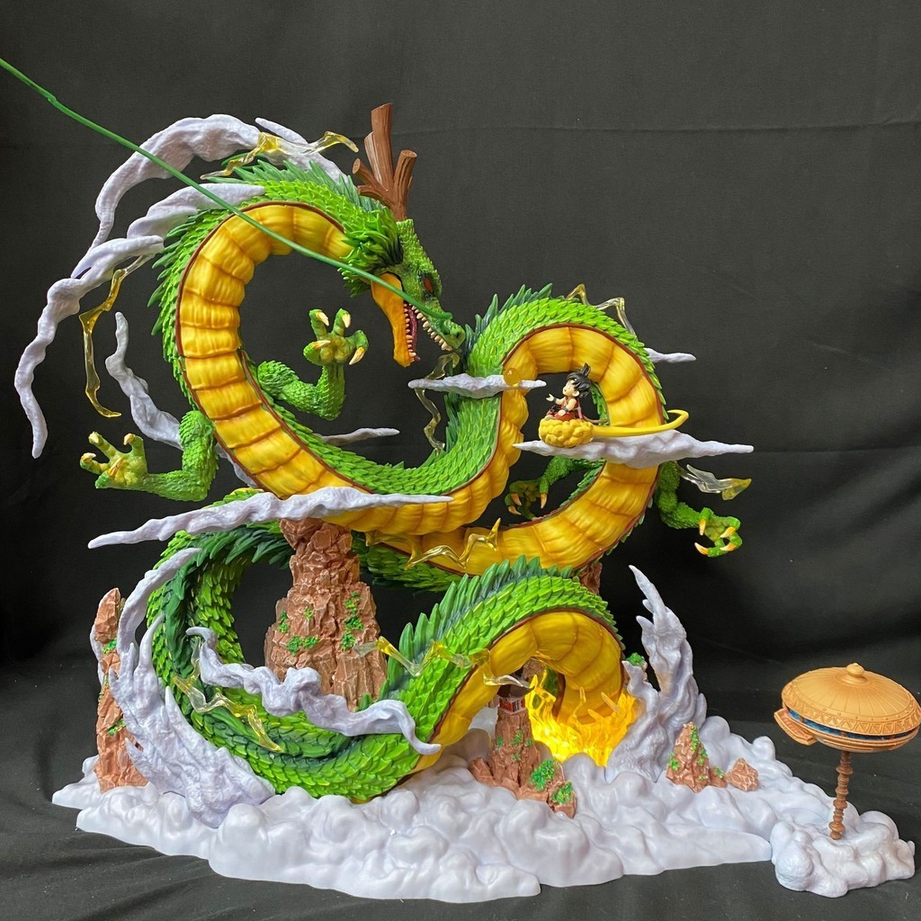 Dragon Ball Series Dragon and Little Goku Wishing Dragon Can Glow GK ...