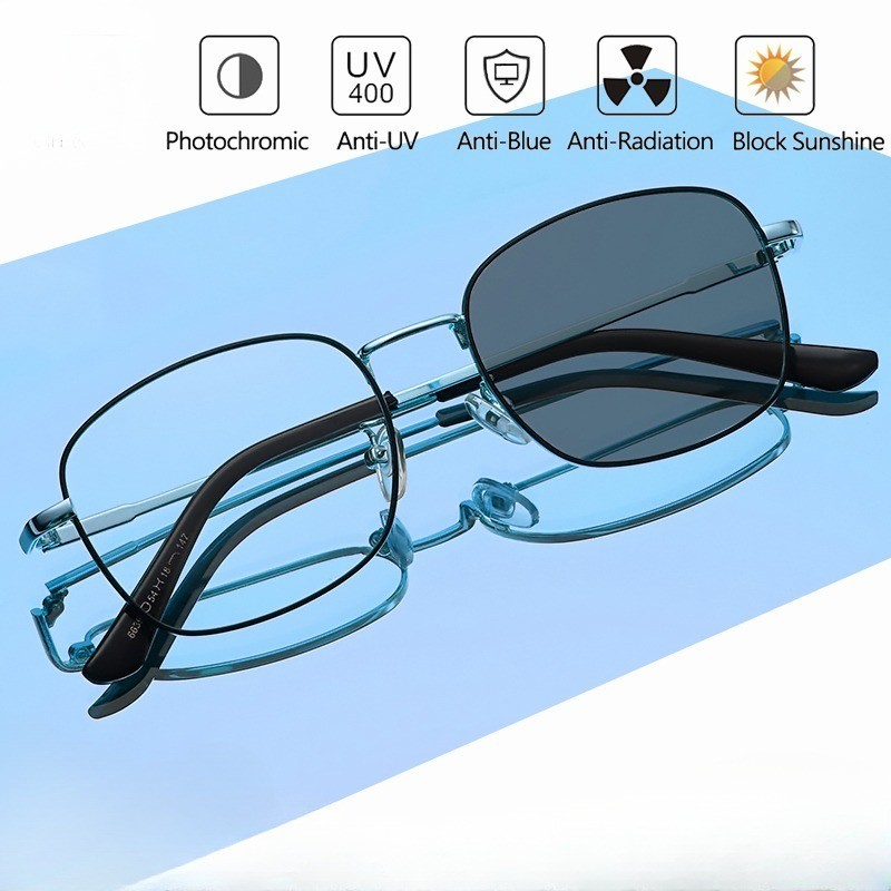 Photochromic Anti Blue Computer Glasses for Men and Women Anti ...