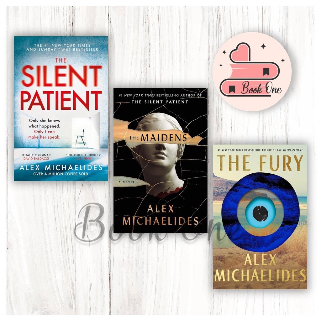 Silent Patient, The Maidens, The Fury - Alex Michaelides (English ...