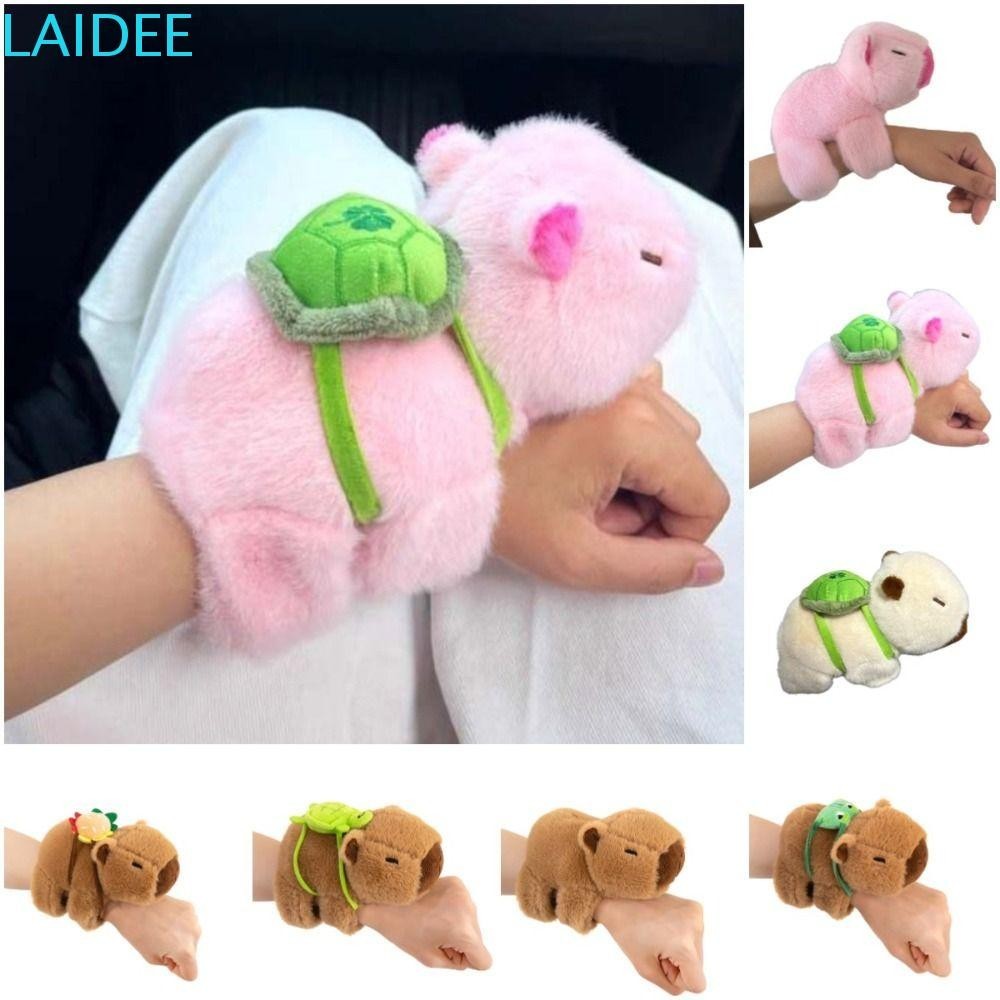 LAIDEE Slap Bracelet Series, Capybara Rodent Pink Capybara Plush Doll ...