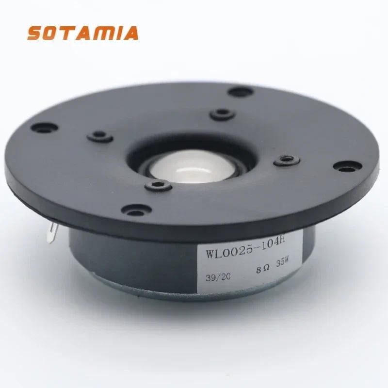 SOTAMIA 1Pcs 4 Inch Tweeter Speaker 8 Ohm 80W Titanium Film Treble ...