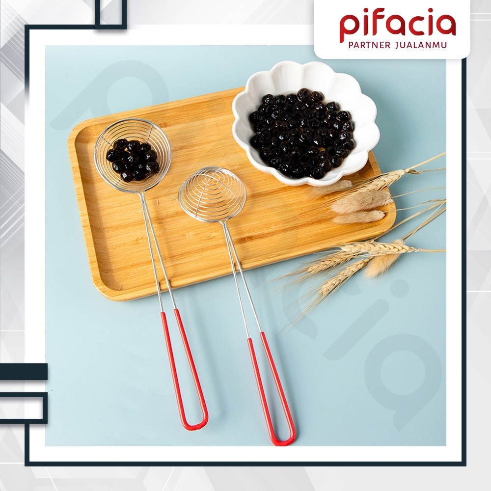 Boba Spoon Long Topping Strainer Hotpot Shabu Shabu Stainless Steel ...