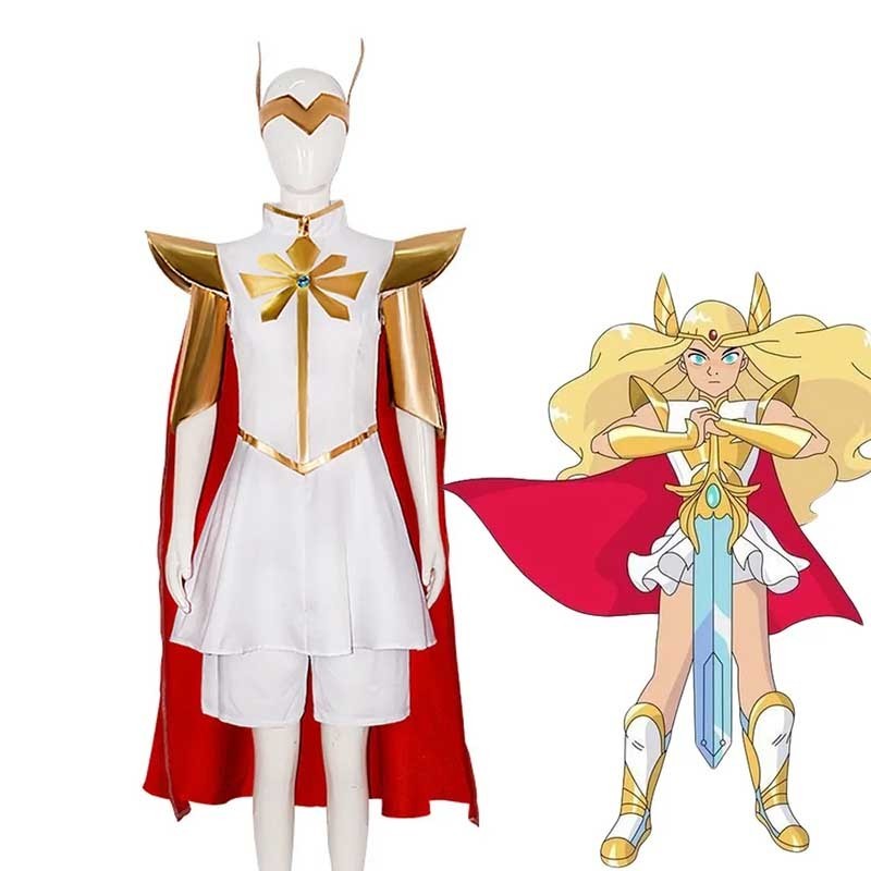Anime She-Ra Princess of Power She Ra Cosplay Dress Costume Women Dress ...