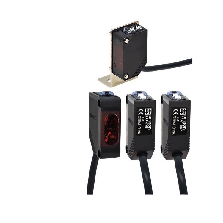 คOmron diffuse reflection photoelectric switch E3Z-D61 D62 E3ZG-D81 D82-S induction sensor 24V ...