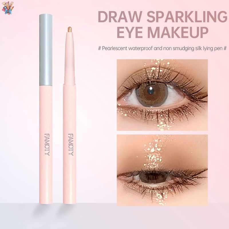 Brightening Lying Silkworm Pen Non Smudging Lying Silkworm Pen Pearly ...