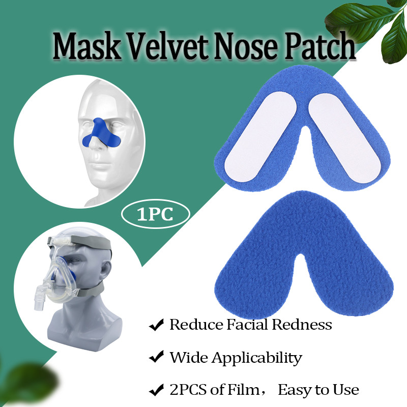 CPAP Nasal Pads, Fleece Nasal Patch, Mask Nasal Pads, prevents air ...