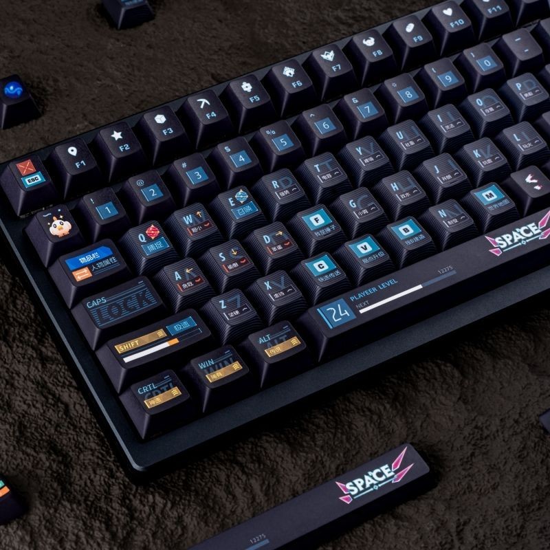 Palworld Keycap Cherry Profile PBT Five-sided Dye Sublimation 146 Keys ...