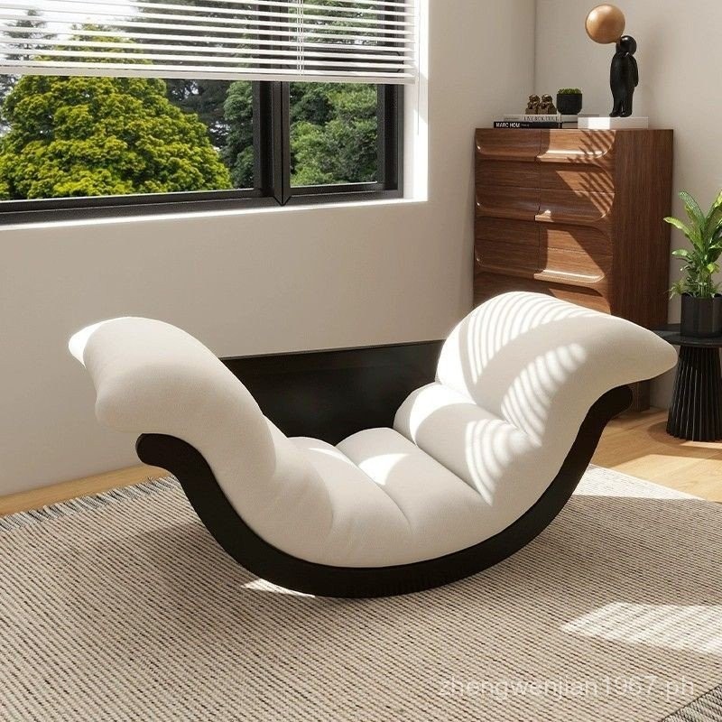 Moon Boat Multi-Functional Rocking Chair Recliner Adult Table and Chair ...