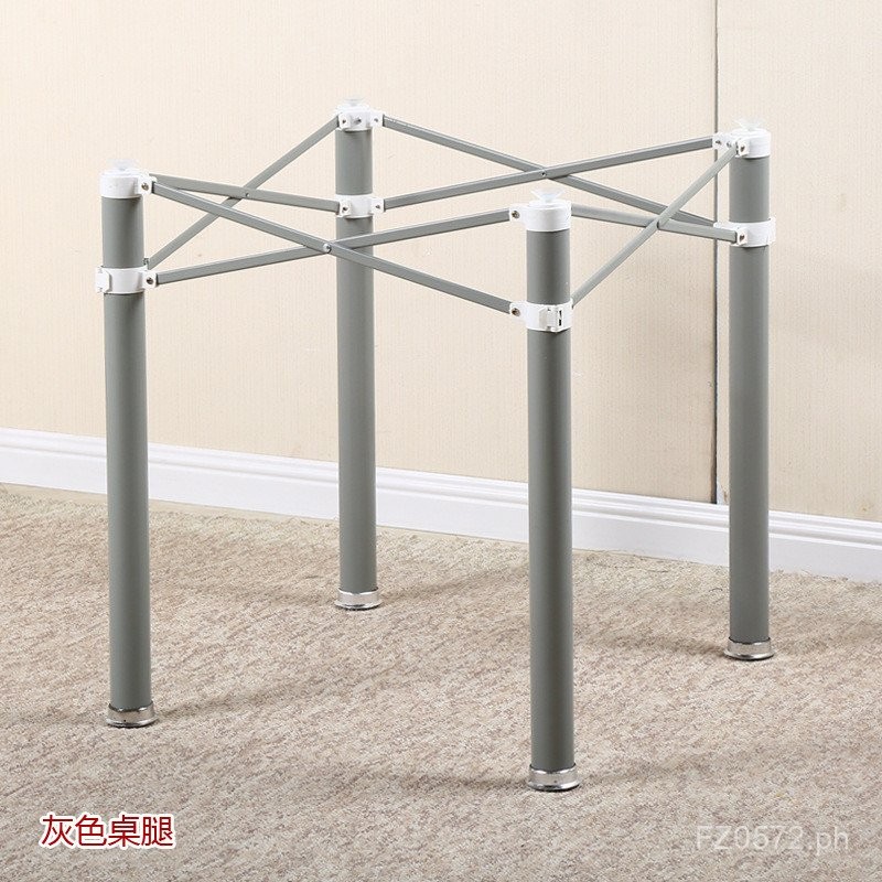 Telescopic Stand Metal Table Adjustable Stainless Steel Round Table ...