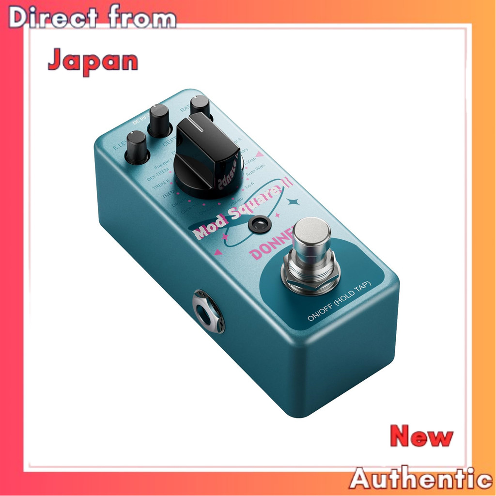 Donner Guitar Effector Modulation 16 Modes (Chorus, Phaser, Tremolo ...