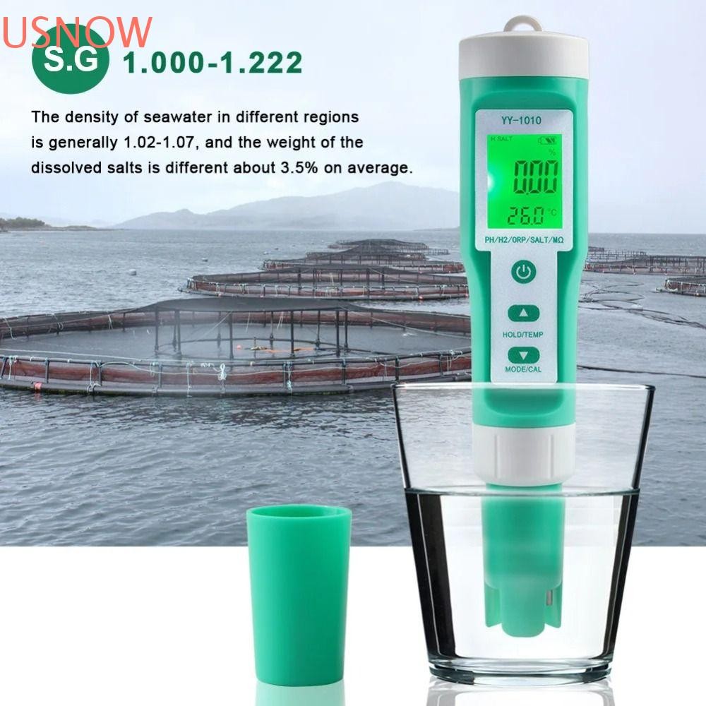 USNOW Water Quality Meter, Digital Multifunction Digital PH Meter ...