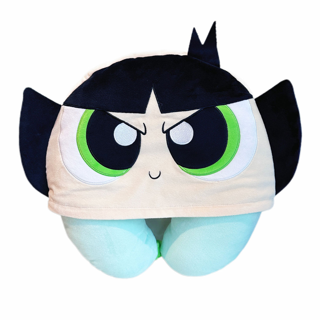 MINISO The Powerpuff Girls Collection Padded Neck Pillow with Hood ...